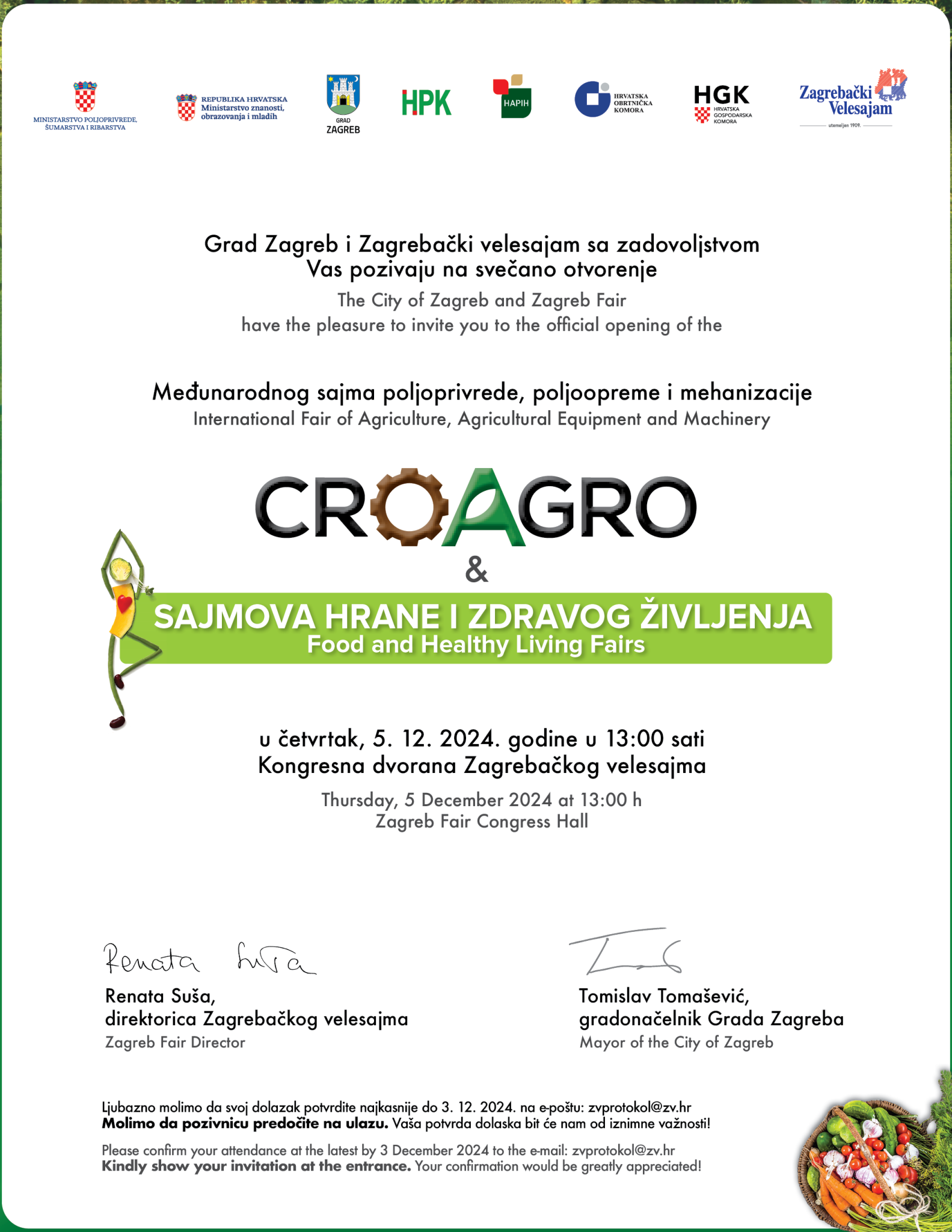 CROAGRO 2024. POGODNOSTI ZA ČLANOVE HPK | HPK